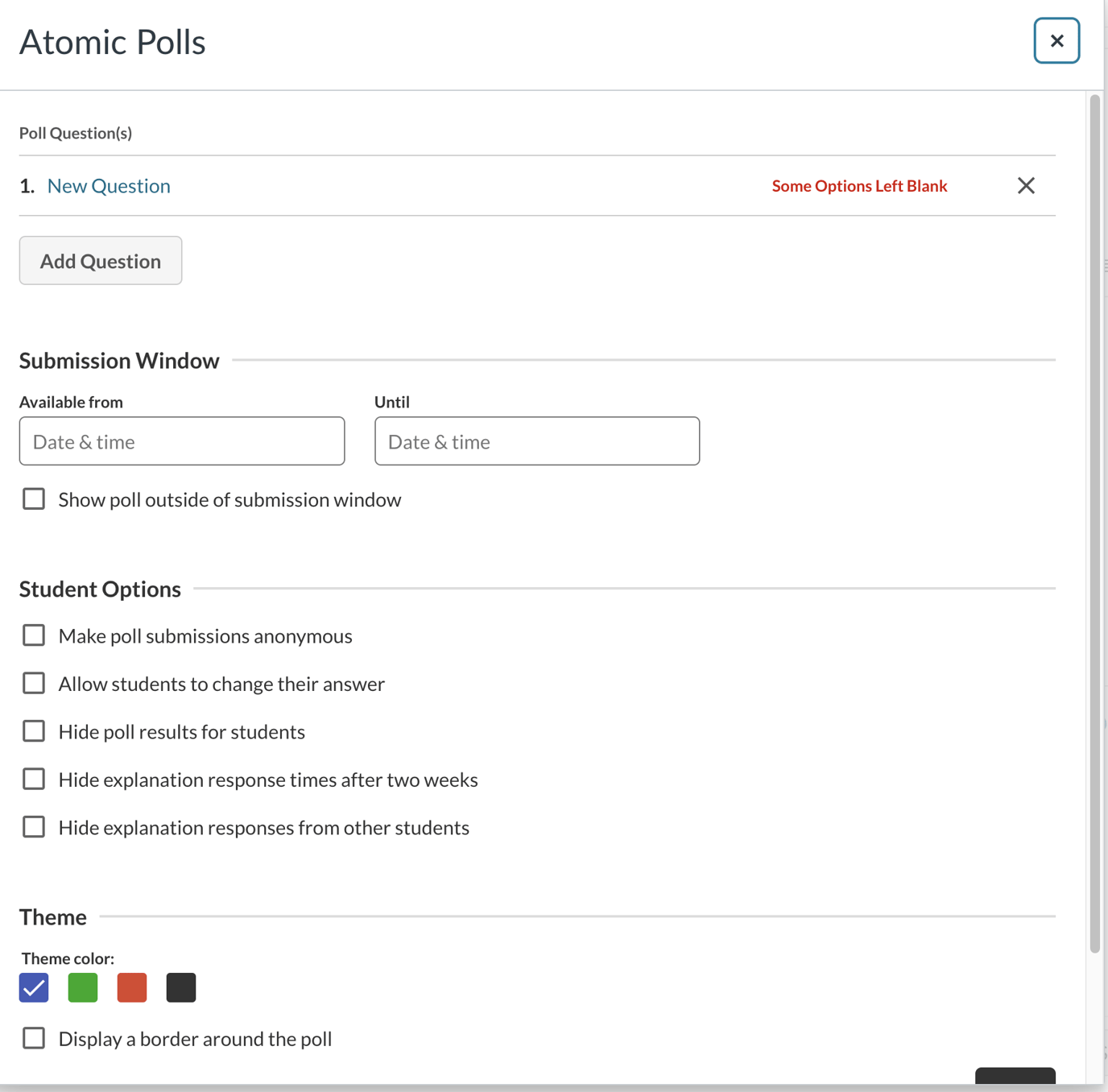 How To: Creating a Poll?